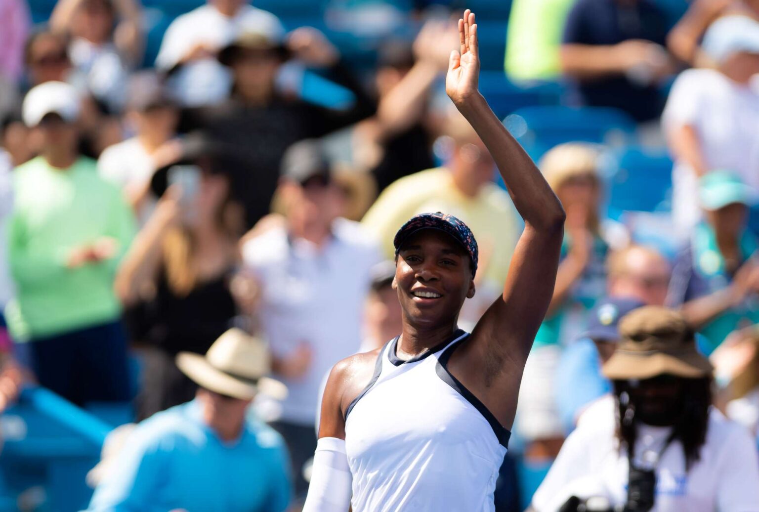 VENUS WILLIAMS CONTINUES RETURN TO TENNIS AT WESTERN & SOUTHERN OPEN ...