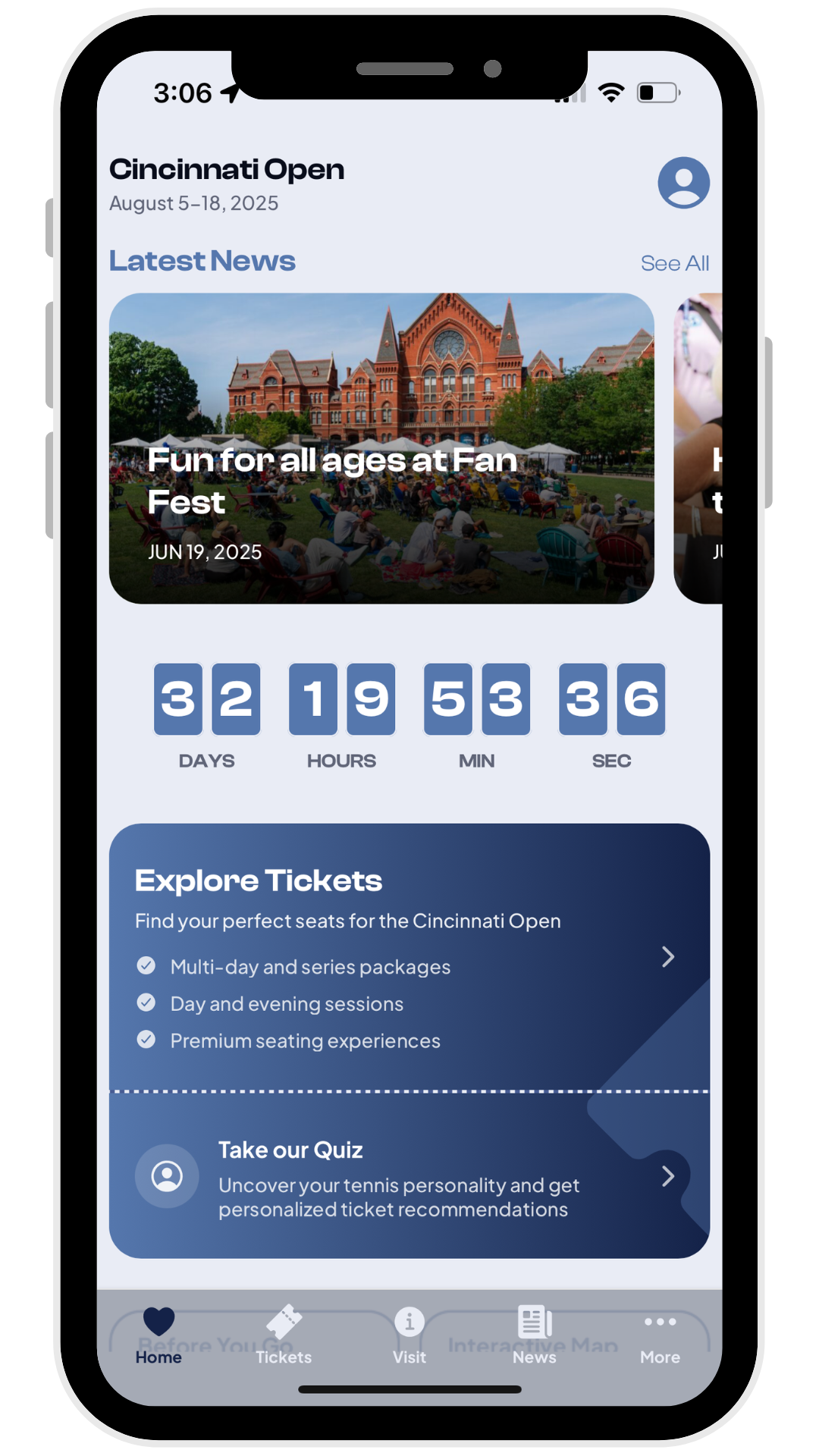 Official App - Cincinnati Open