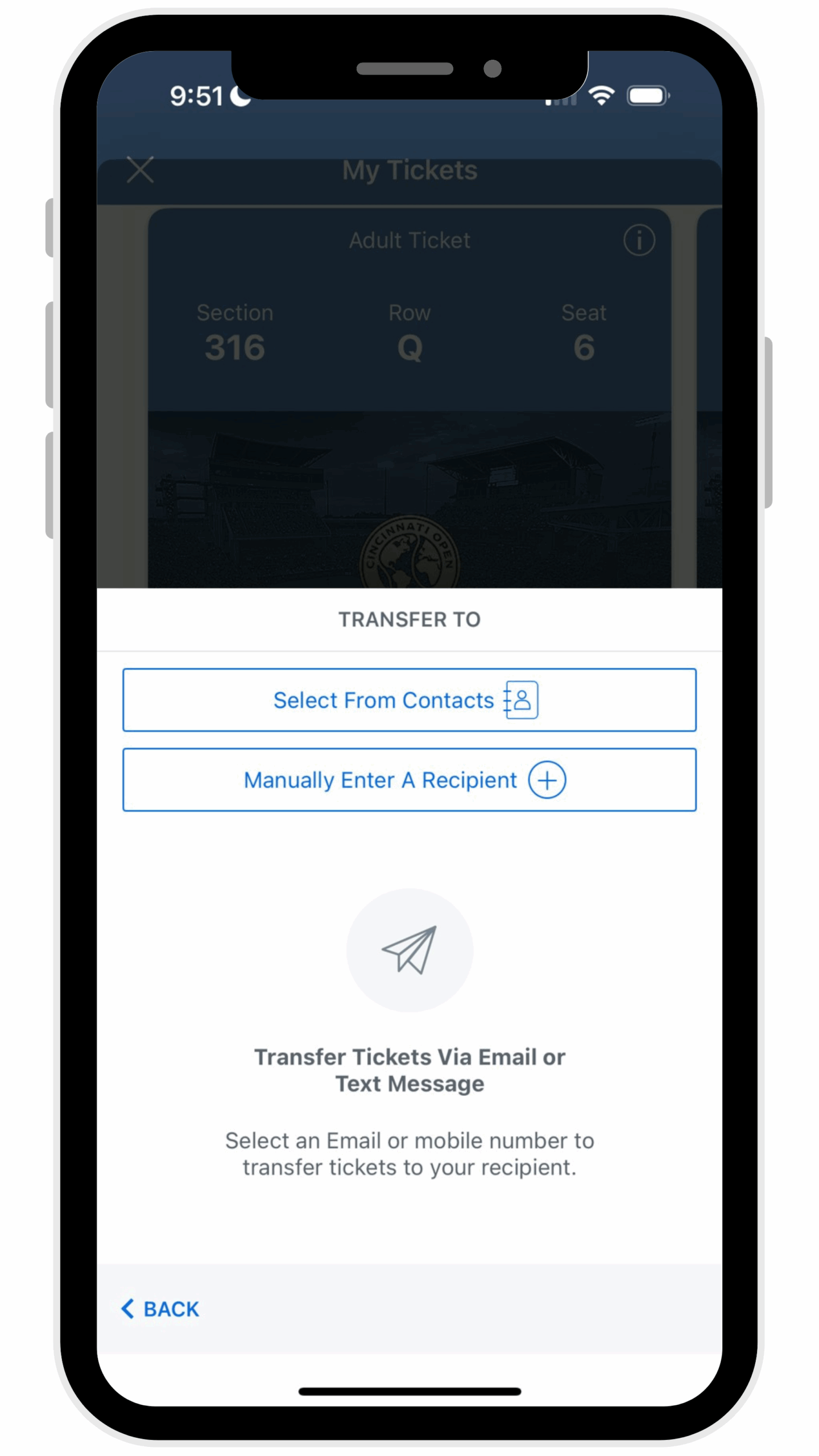 Mobile Ticketing Guide - Cincinnati Open