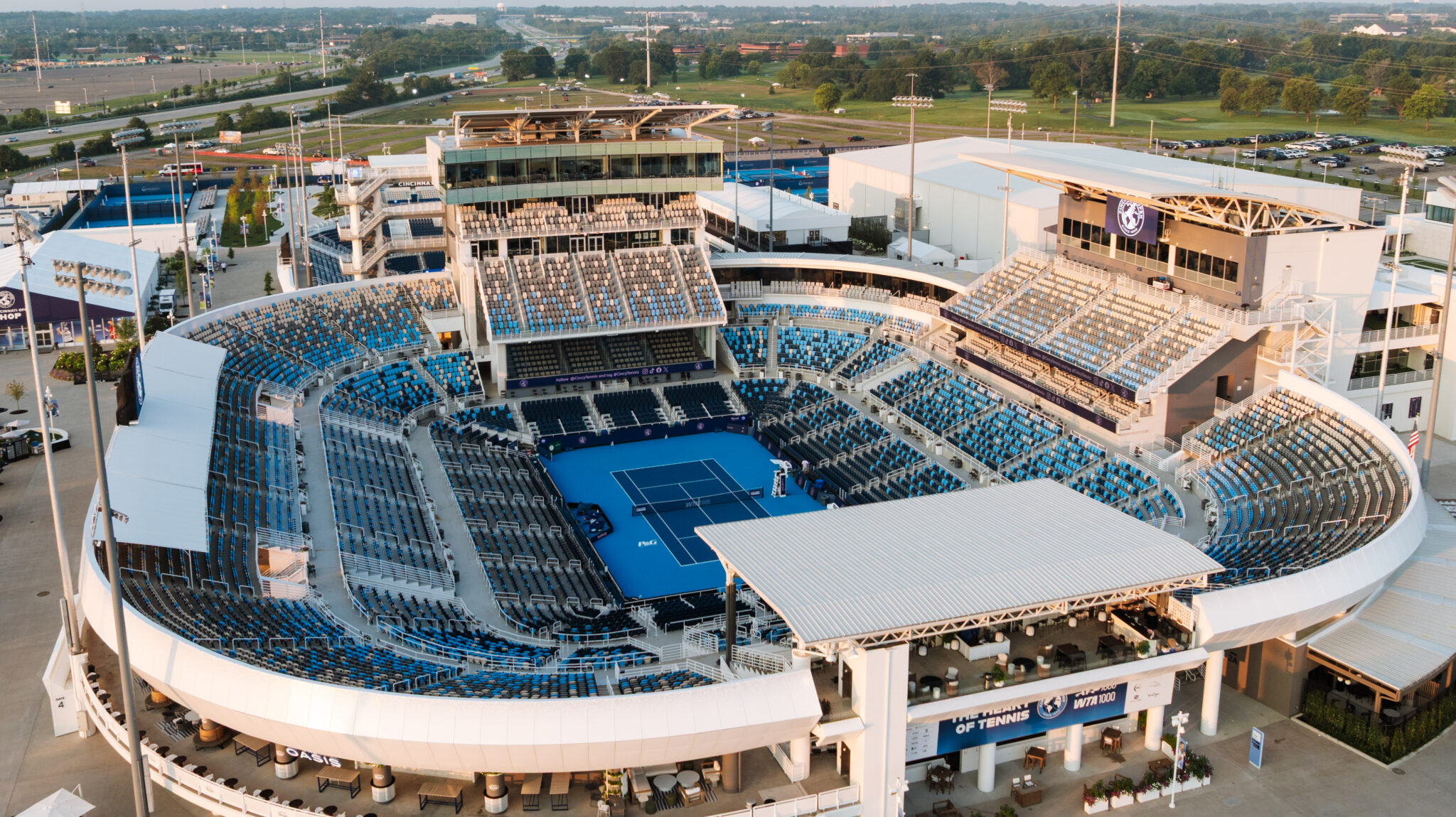 Stadium Maps - Cincinnati Open